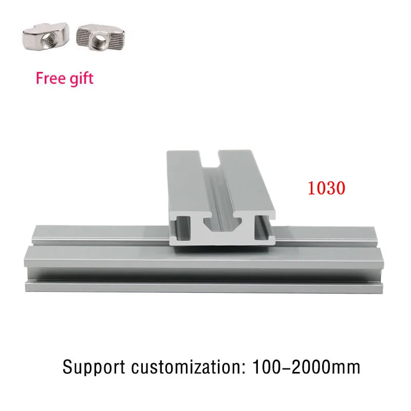 2pcs 1030 aluminium profile Anodized aluminium profile Extrusion ...