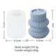 New Candle Mold Cylindrical Thick Rack Spire Aromatherapy Candle Mold ...