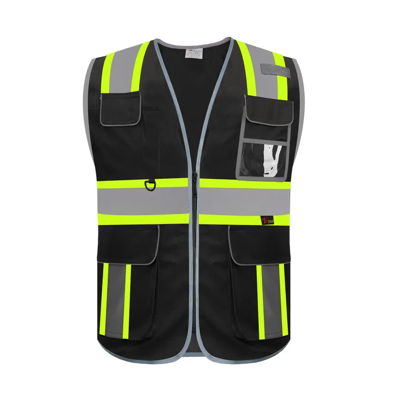 Adjustable-Size-High-Grade-Reflective-Safety-Vest-To-Work-Signal-Rider ...