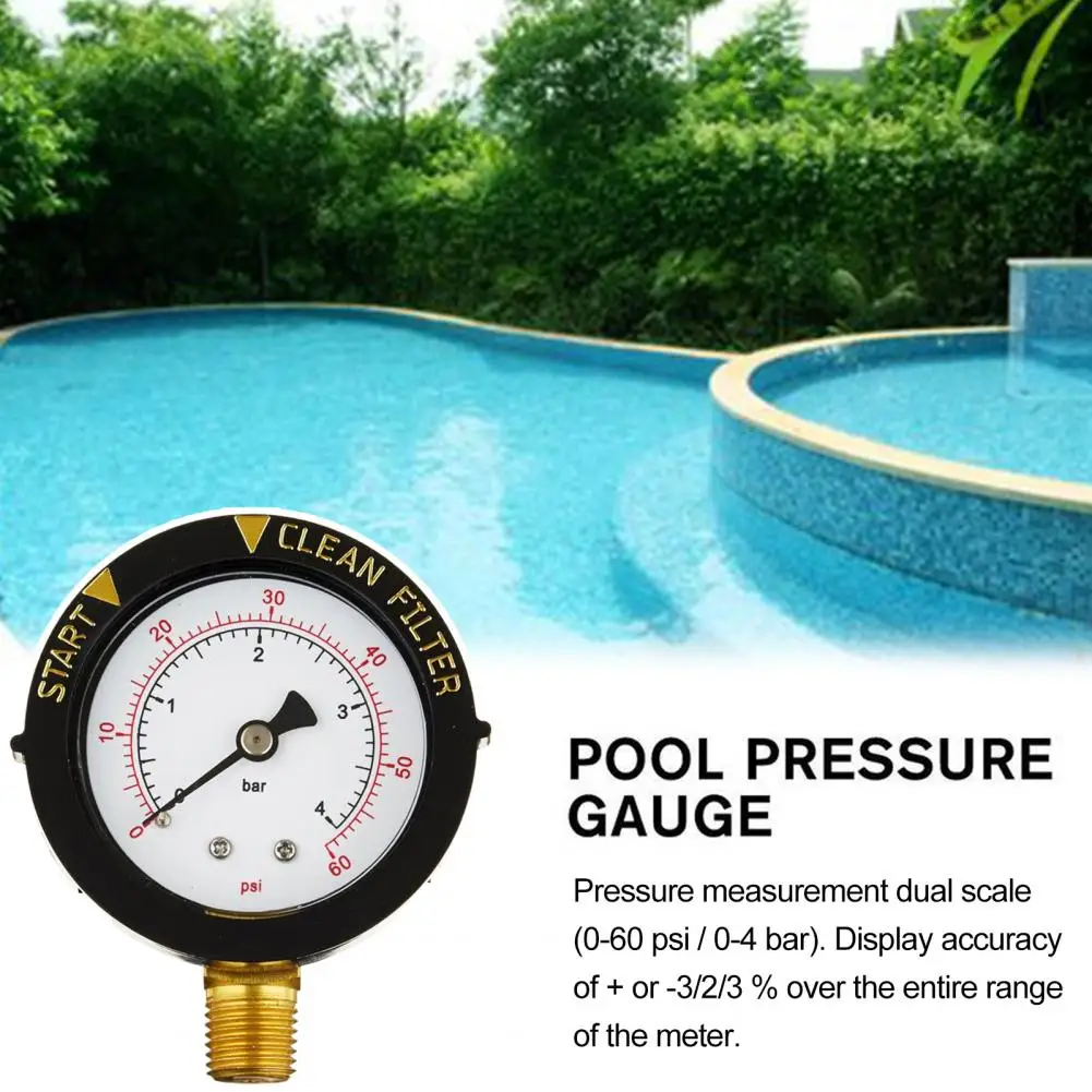 Stainless-Steel-Casing-Pressure-Gauge-Ip67-Waterproof-Pool-Filter ...