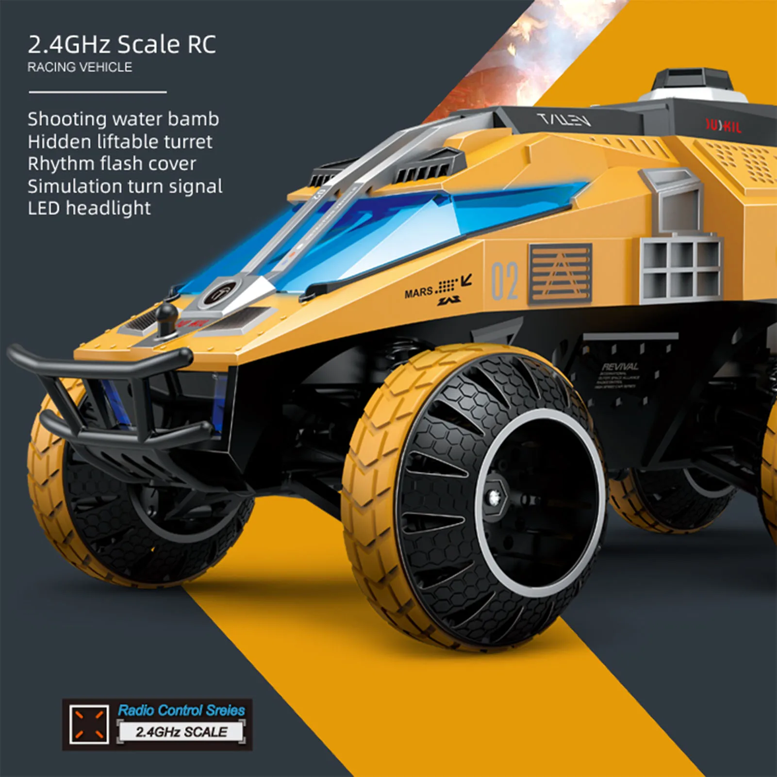 Mars Rover Remote Controlled