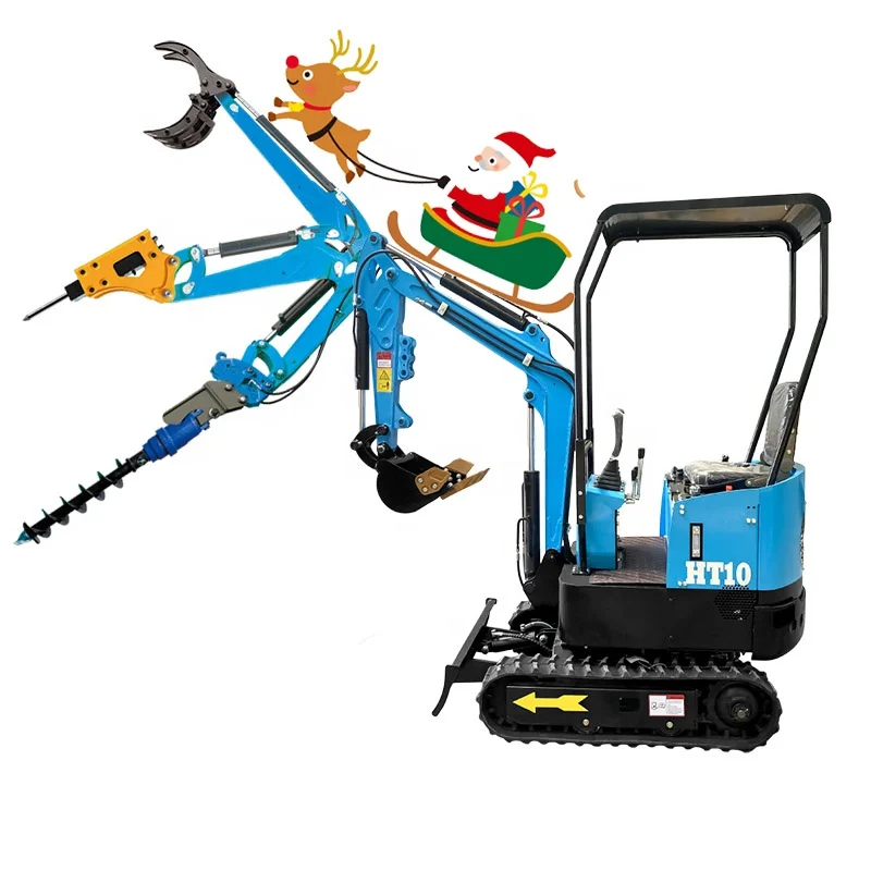 Farmland-Garden-Digging-Machine-Small-Digger-Mini-Bagger-Micro-Mini ...