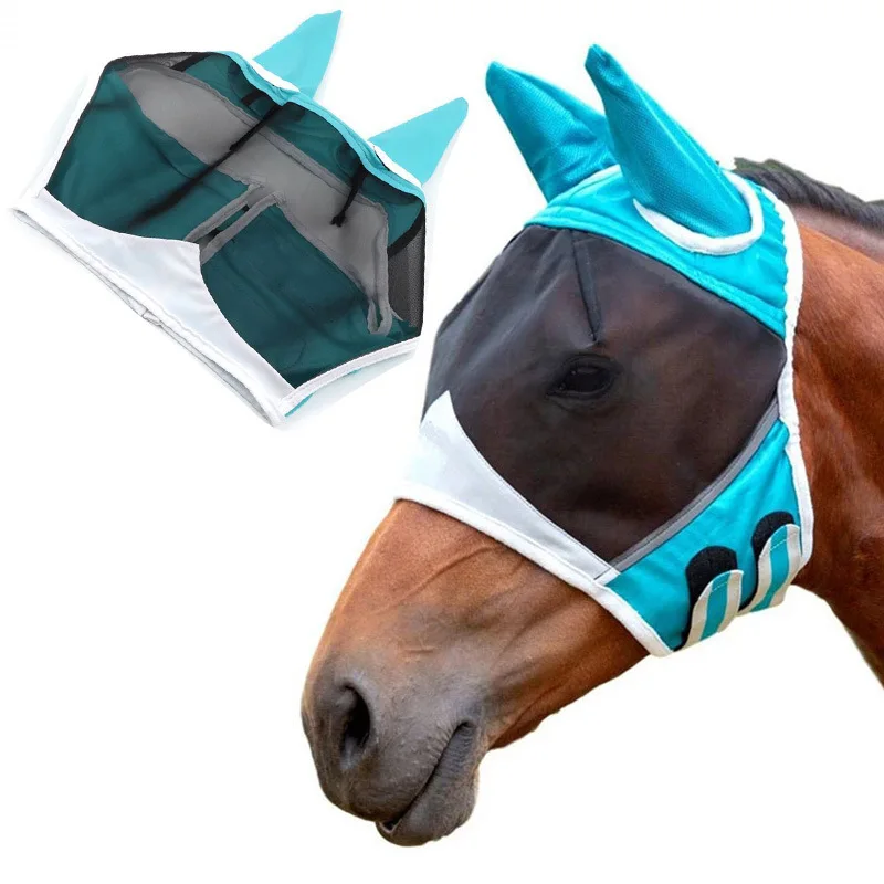 Breathable-Horse-Mask-Insect-Repellent-Horse-Head-Mask-Insect-Repellent ...