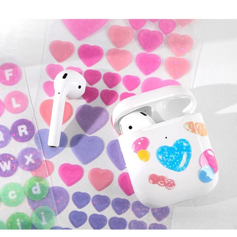 1Pcs Sticker Laser Ribbon Decoration Diary Color Ribbon Decoration ...