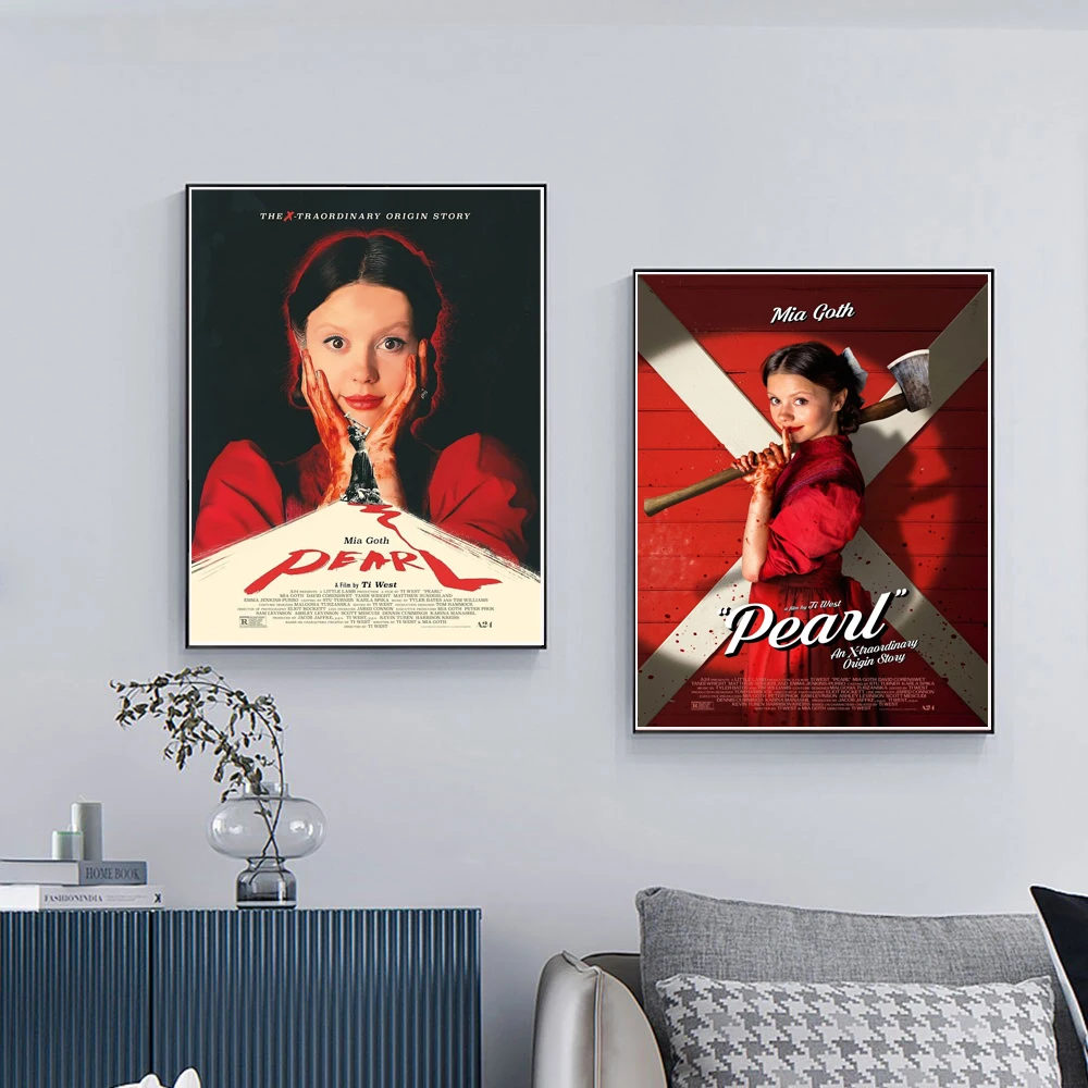 Pearl-Poster-2022-New-Movie-Mia-Goth-Gift-Art-Wall-Art-Picture-Photo-HD ...