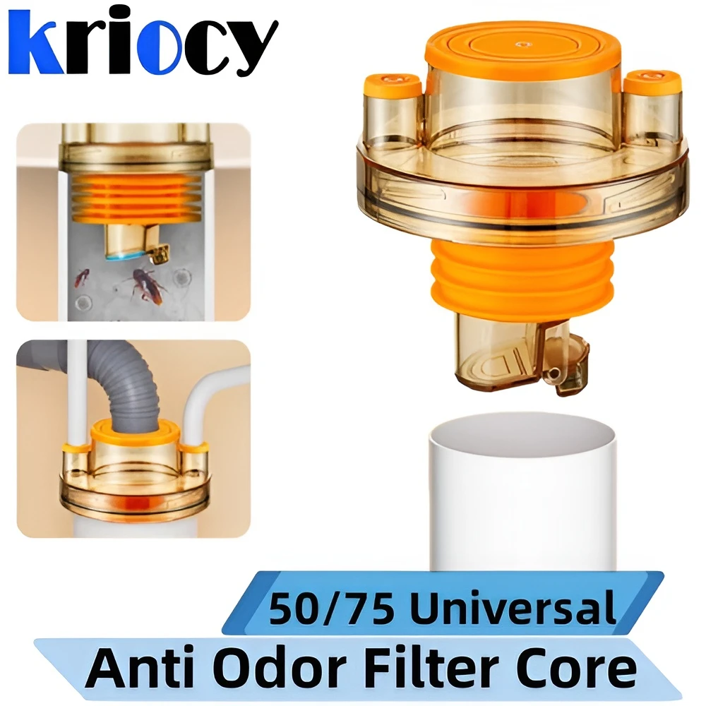 Drainer-Floor-Drain-Plug-Anti-Odor-Filter-Core-Sealing-Floor-Drain ...