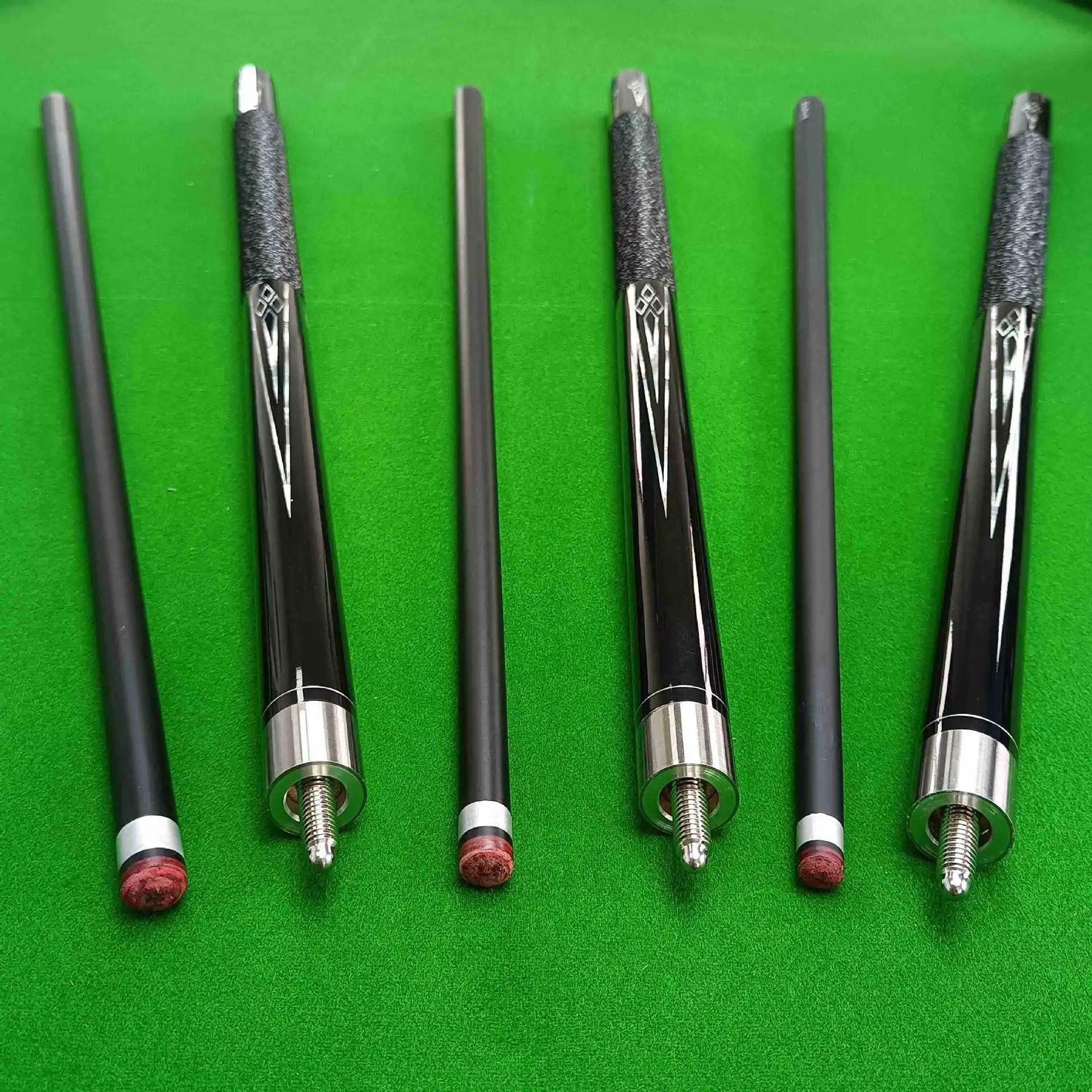 2023 New 9.5mm 11.5mm 13mm 1PC 1/2 Split Cue Carbon Fiber Pool Cue ...