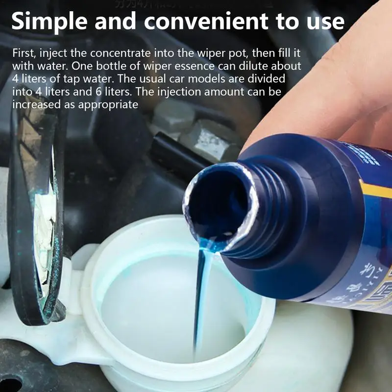 Windshield-Washer-Fluid-60ml-Auto-Glass-Cleaner-Fragrant-Automotive ...