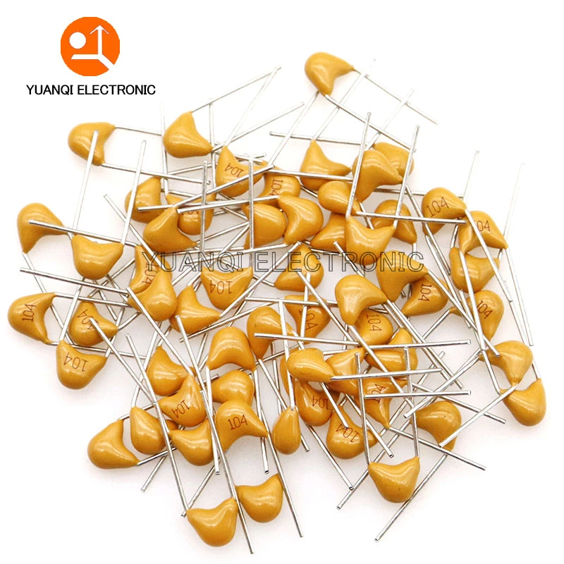 100pcs/lot Monolithic Ceramic Capacitor 10pf 47pf 100pf 2.2nf 4.7nf ...