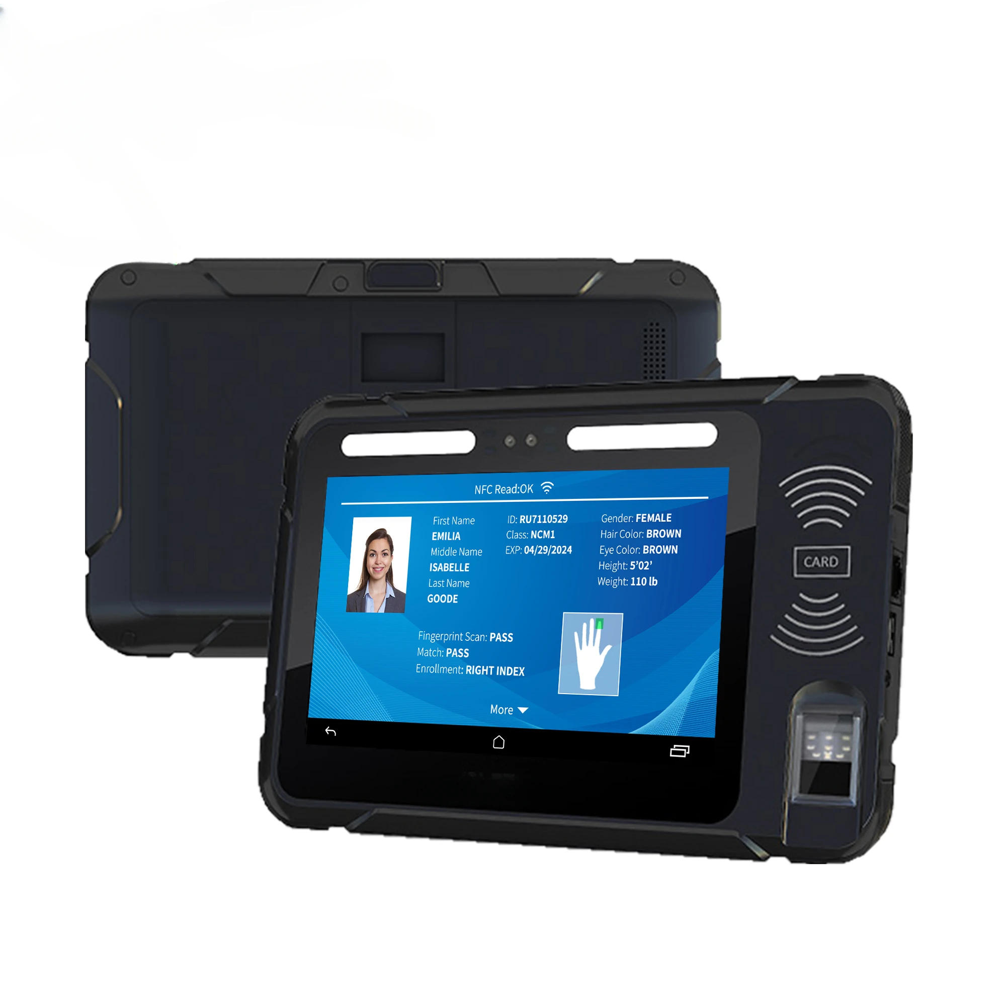 Rugged-Tablet-Android-All-In-One-biometric-devices-with-Fingerprint ...