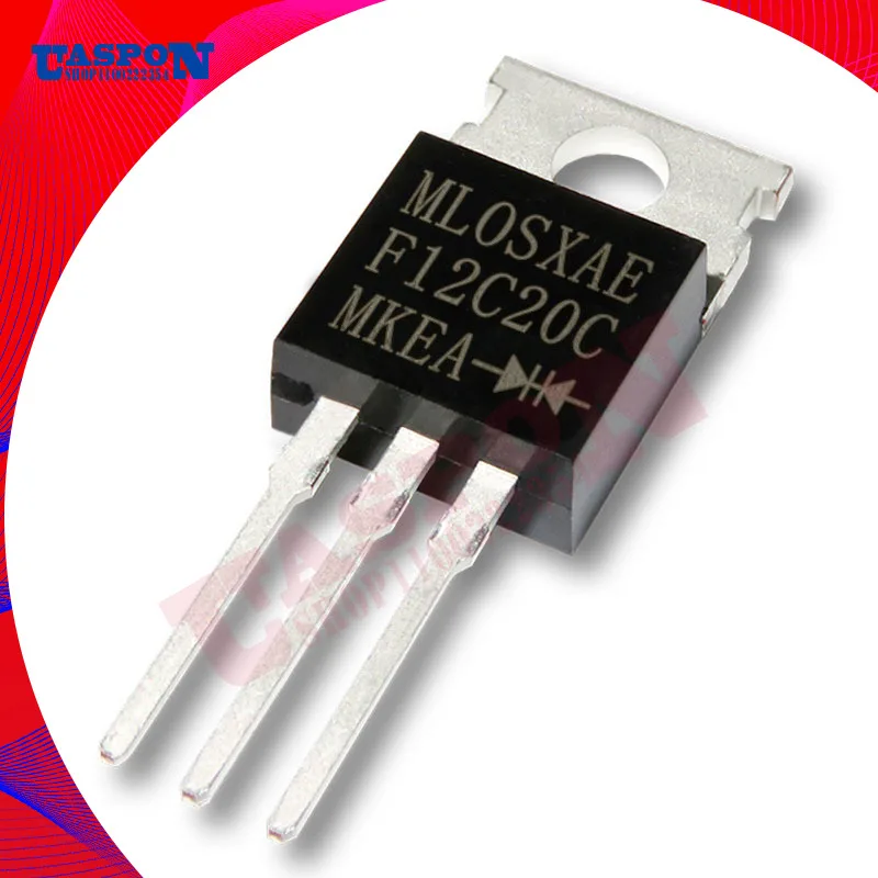 5pcs To-220 F12c20c F12c20 Sb10100 To220 10a 100v Schottky Sb10100ct ...