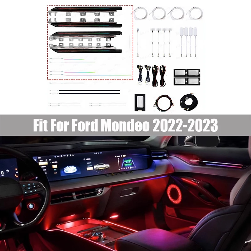 32-Light-64-Colors-Ambient-Light-Fit-for-Ford-Mondeo-2022-2023-Dynamic ...