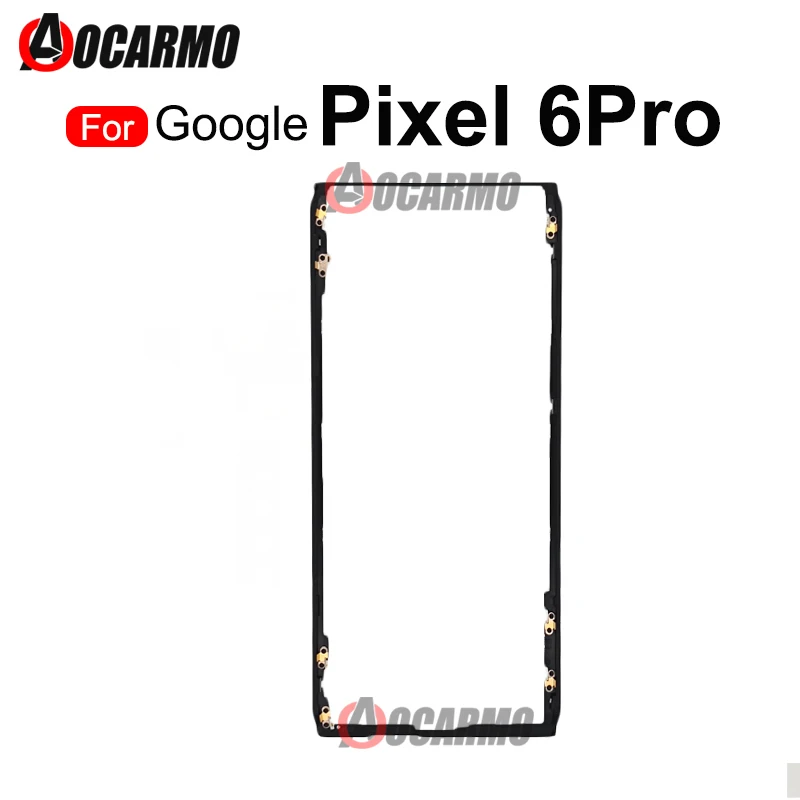 For-Google-Pixel-6-Pro-6pro-Front-Screen-Stand-Middle-Bezel-Frame-LCD ...