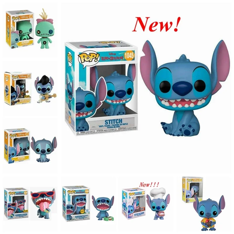 FUNKO-POP-Stitch-Theme-203-636-126-1048-127-159-978-baker-Vinyl-Action ...