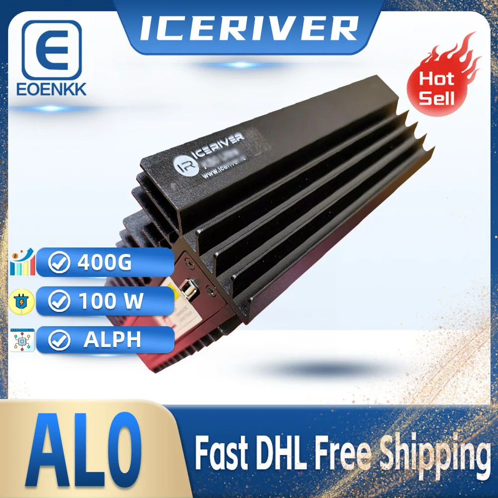 IceRiver-ALPH-AL0-400GH-S-100W-Alephium-Miner-ALPH-Mining-DHL-Free ...