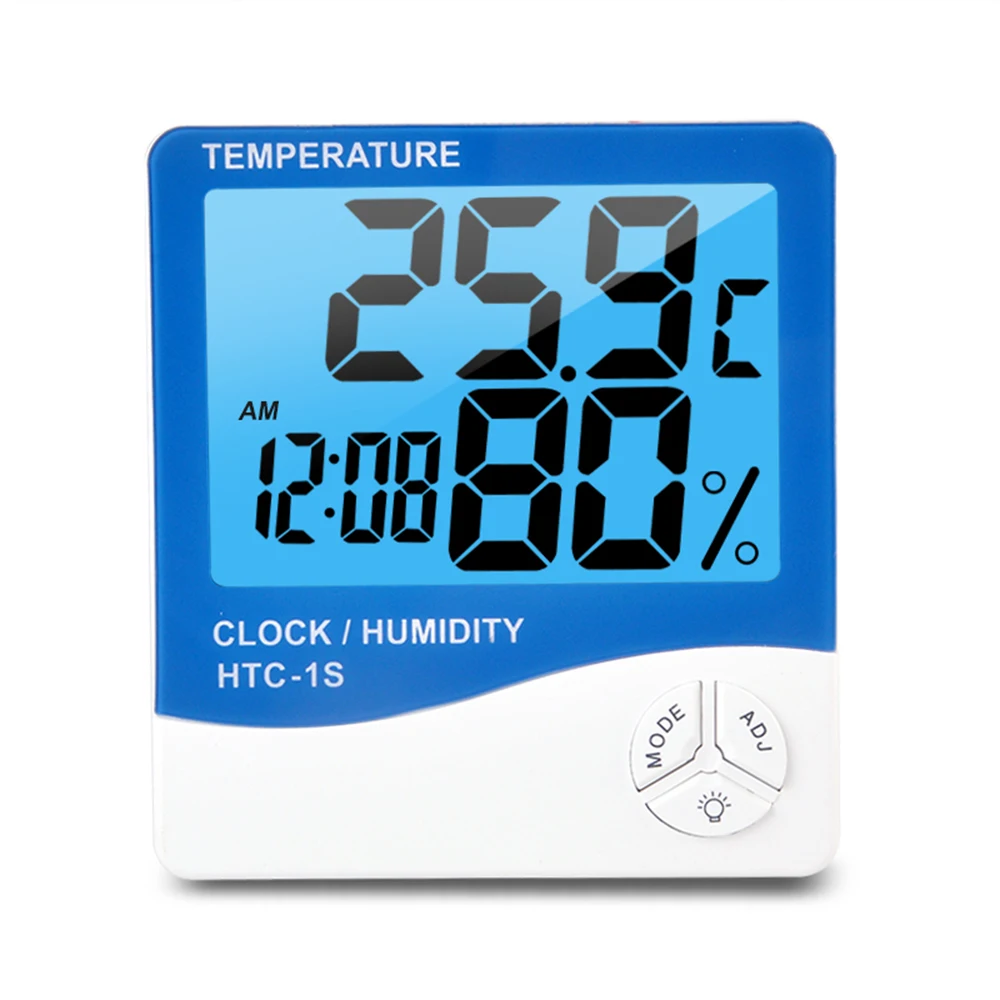 HTC-1-HTC-1S-LCD-Electronic-Digital-Temperature-Humidity-Meter-Indoor ...