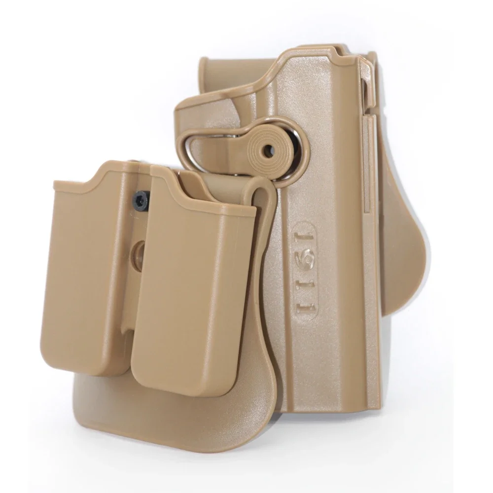 1911-Concealed-Carry-Holster-Double-Magazine-Holster-Right-Handed ...