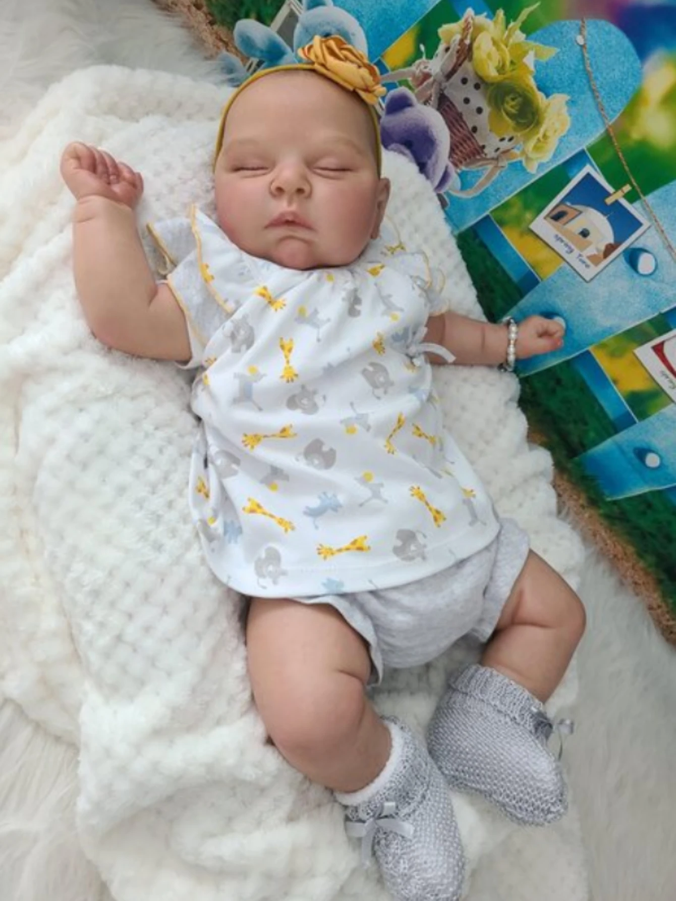 18-Inch-Handmdae-Bebe-Pasgeboren-Pop-Perziken-3d-Geschilderde-Huid ...