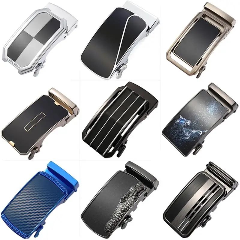 3-5cm-Fashion-Men-s-Business-Alloy-Automatic-Buckle-Casual-All-match ...