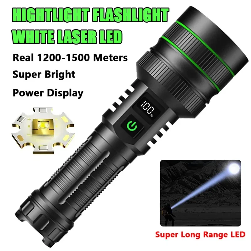 Super-Long-Range-Tactical-Flashlight-High-Power-LED-Torch-USB ...