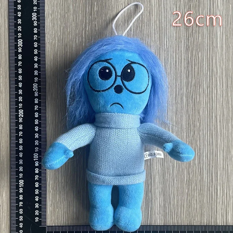 20-30cm Inside Out 2 Disney Pixar Plush Toys Doll ANXIETY Ennui Envy ...