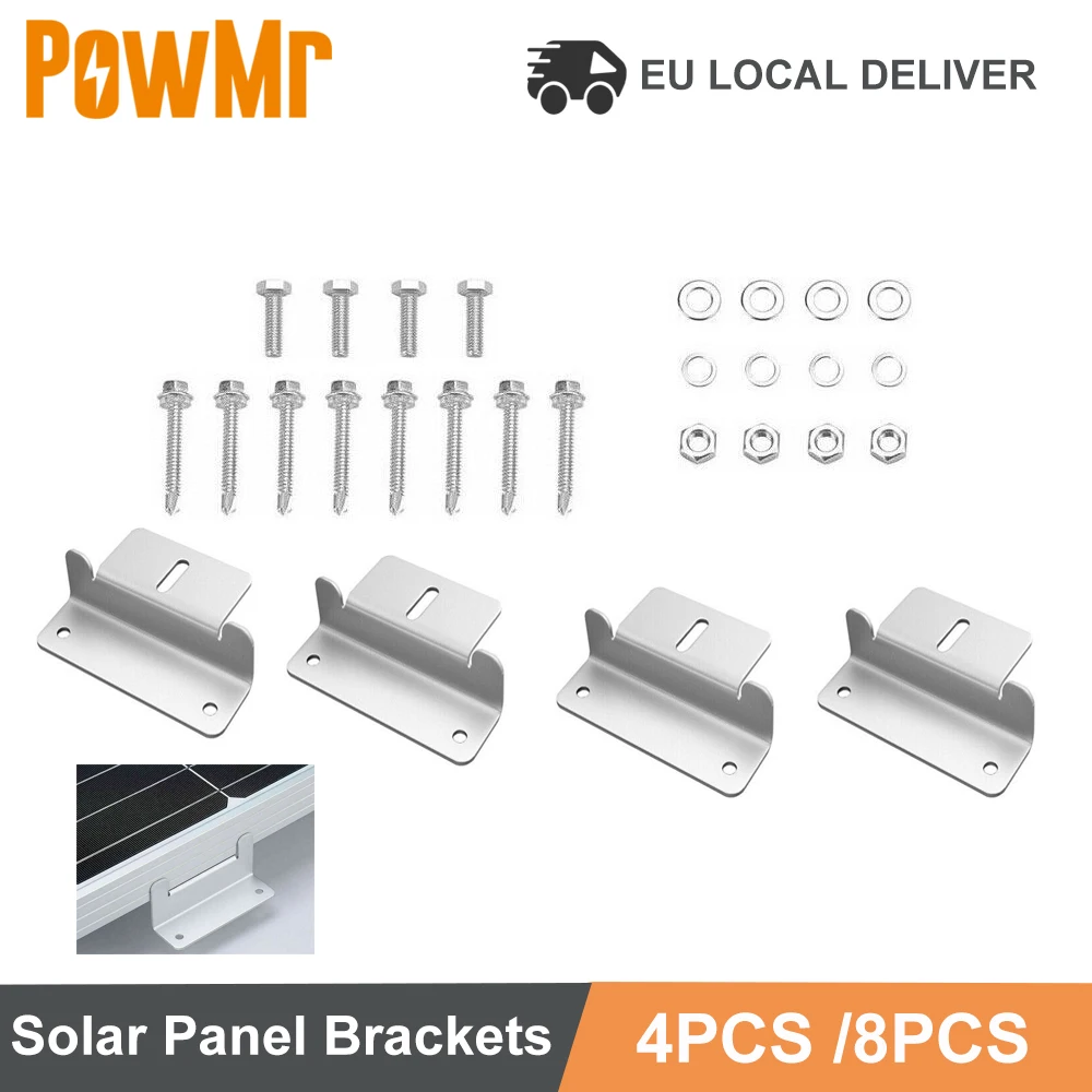 4-8-Pcs-Solar-Panels-Mounting-Brackets-Holder-Generally-In-Off-Grid ...