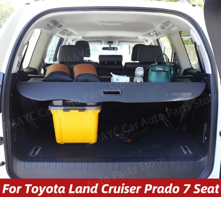 Trunk Cargo Cover For Toyota Land Cruiser PRADO 7 Seat LC150 FJ150 2010 ...