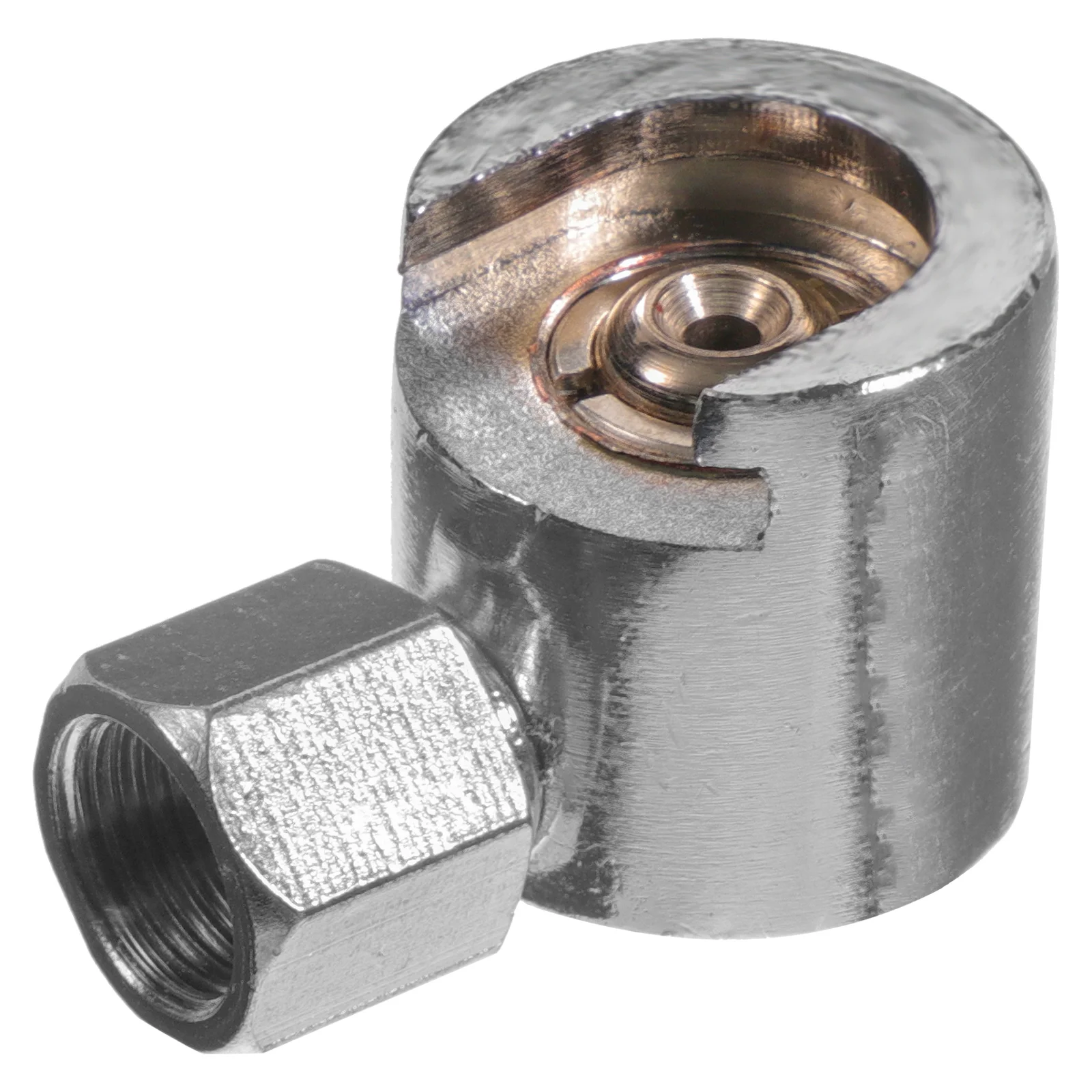 Oil-Head-Grease-Coupler-Button-Fitting-Fittings-Replacement-Metal-Flat ...