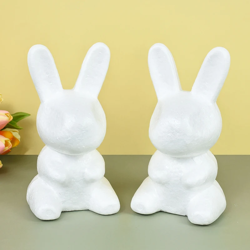 1pc-Polystyrene-Styrofoam-Rose-Rabbit-Easter-Party-DIY-Decoration-Foam ...
