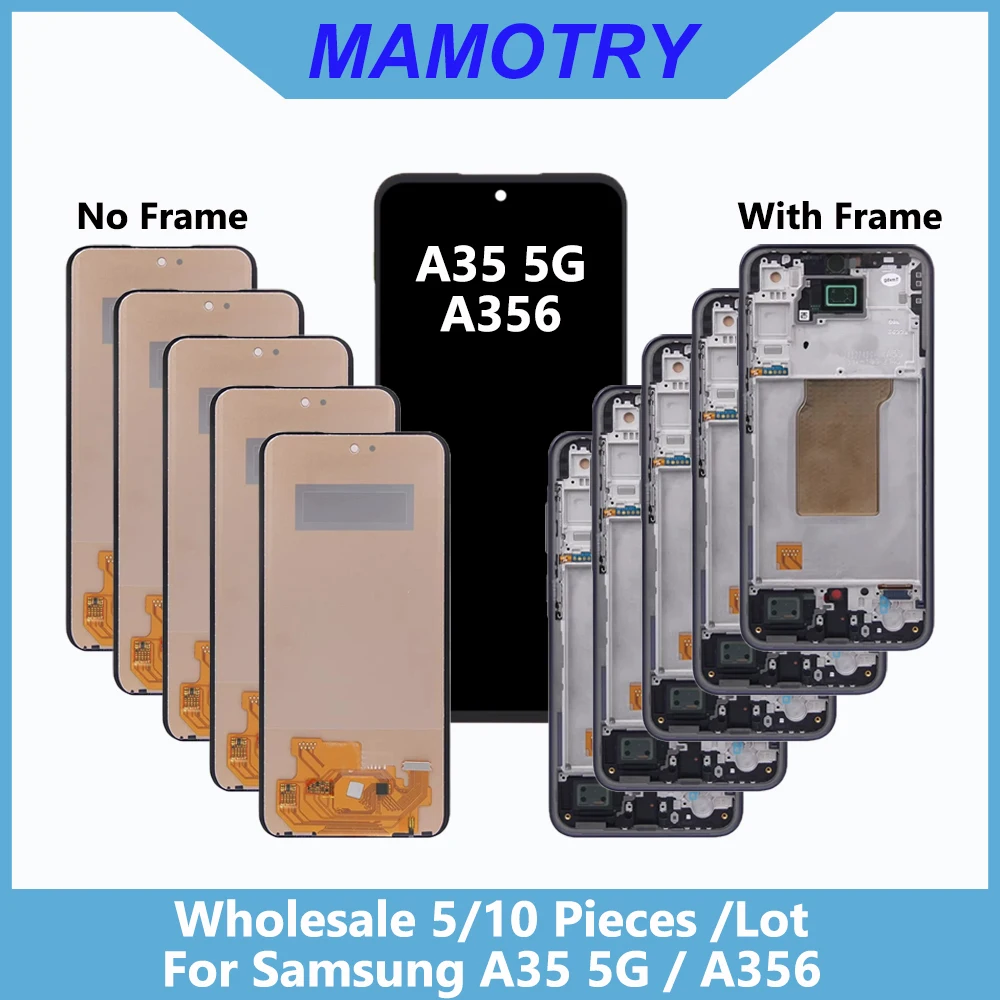 Wholesale 5/10 pieces / Lot 100% Tested For Samsung A35 5G Screen Lcd ...