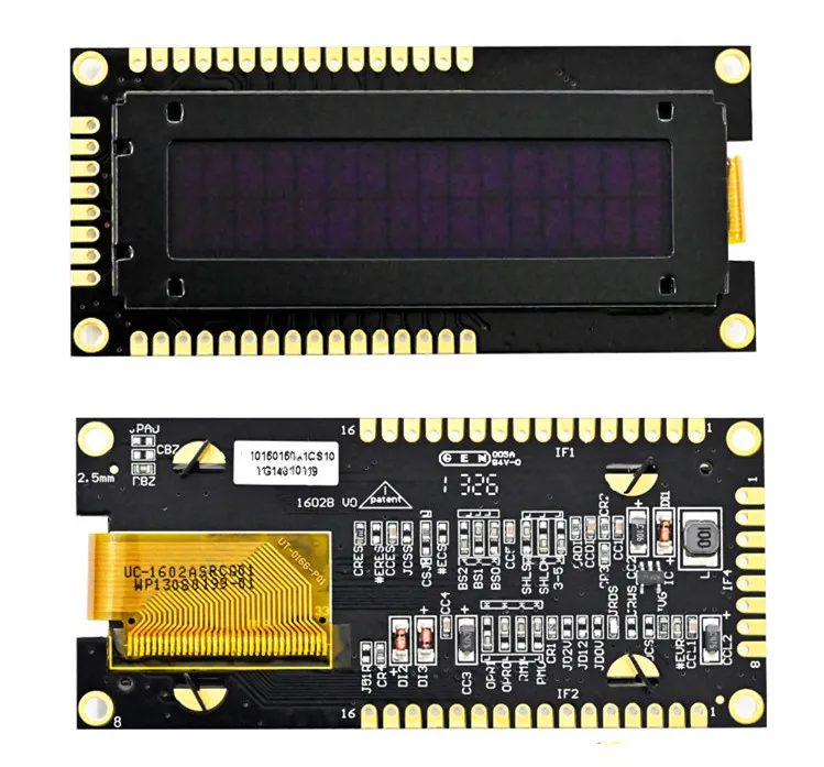 Module OLED vert - Écran OLED IPS 2.93 pouces,SSD1311 (US2066) IC 2002 ...