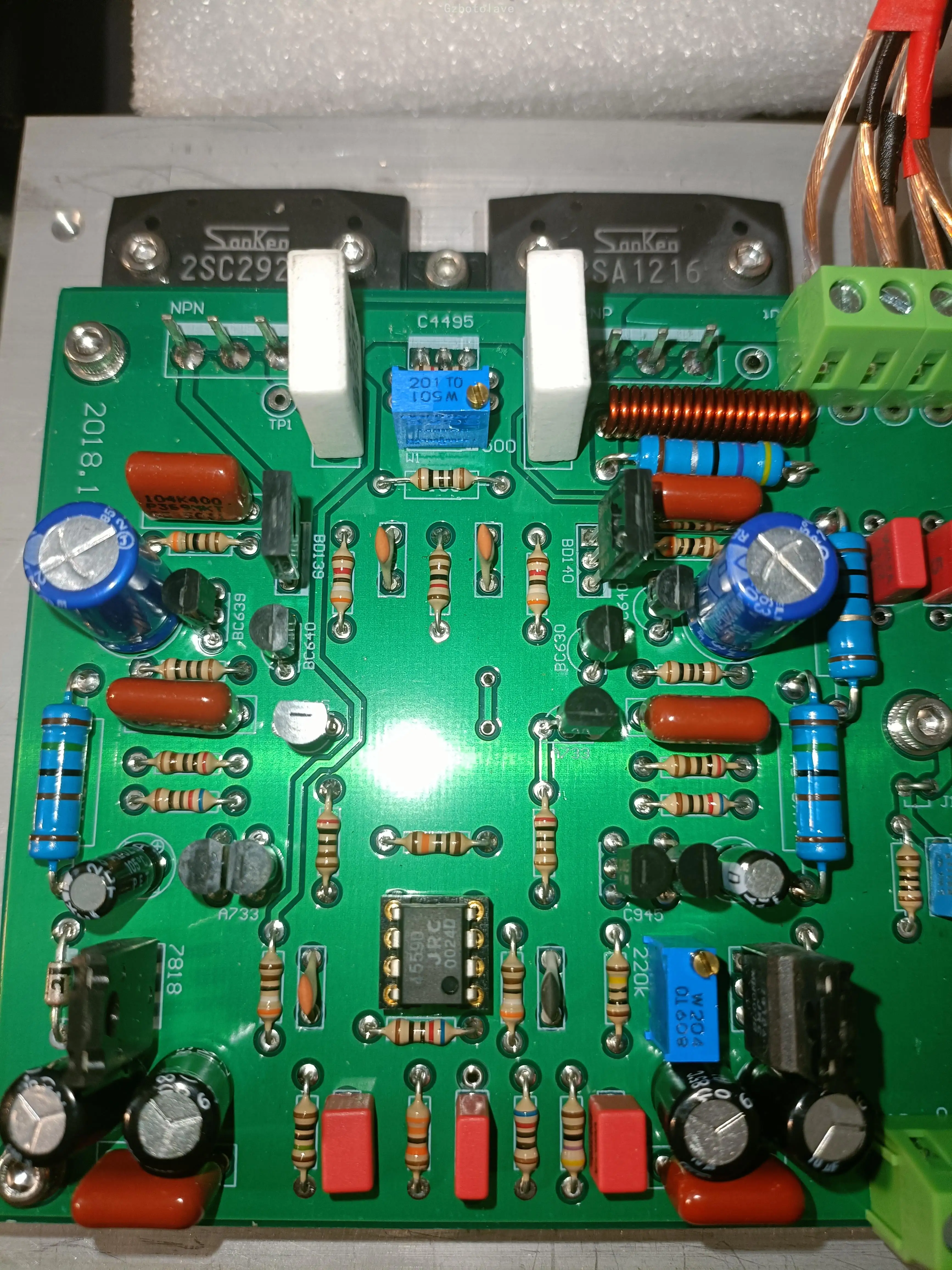 Finished 60w * 2 Sugden SF60 circuit preamplifier+rear stage power ...