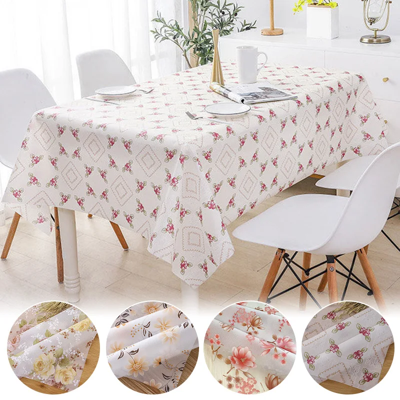 Household-Plastic-Anti-Slip-Table-Mat-EVA-Square-Tablecloth-Waterproof ...
