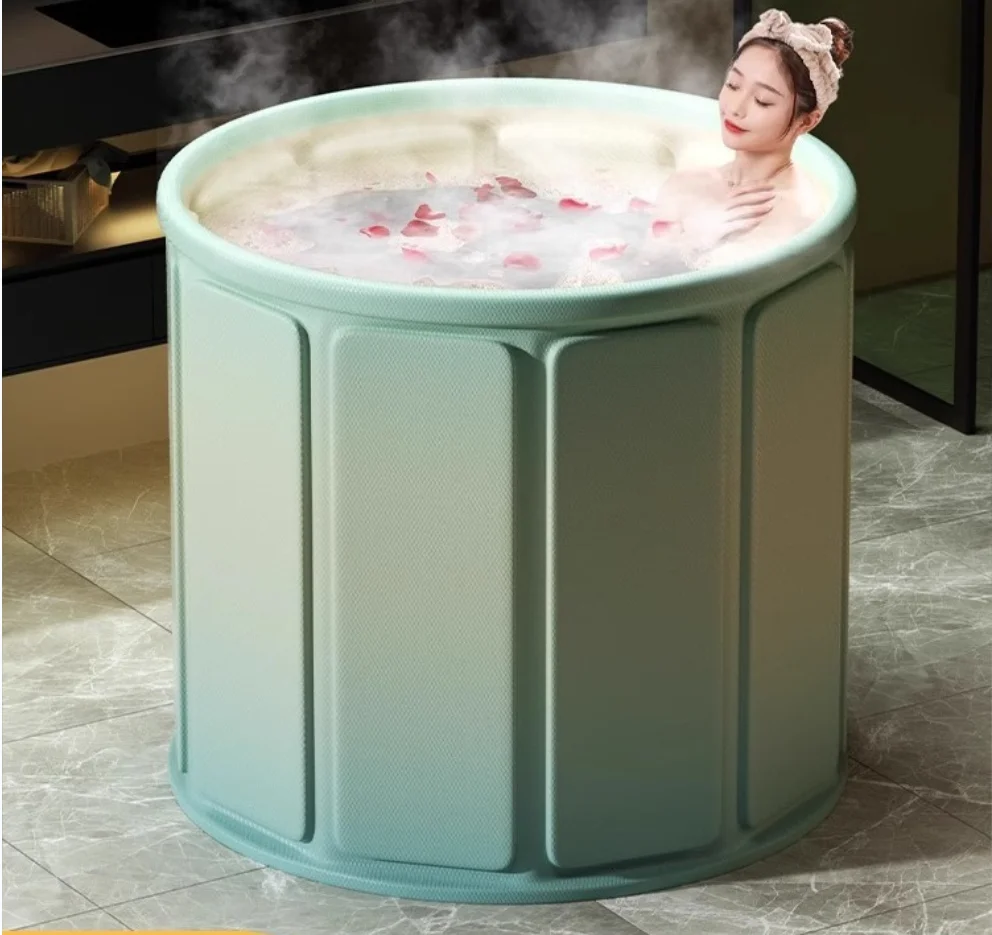 Bathing-Bucket-for-Adults-Foldable-Household-Shower-Bucket-for-Sitting ...