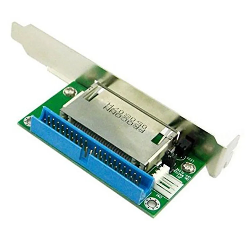 40Pin-ATA-IDE-to-Compact-Flash-CF-Adapter-Converter-with-PCI-Bracket ...