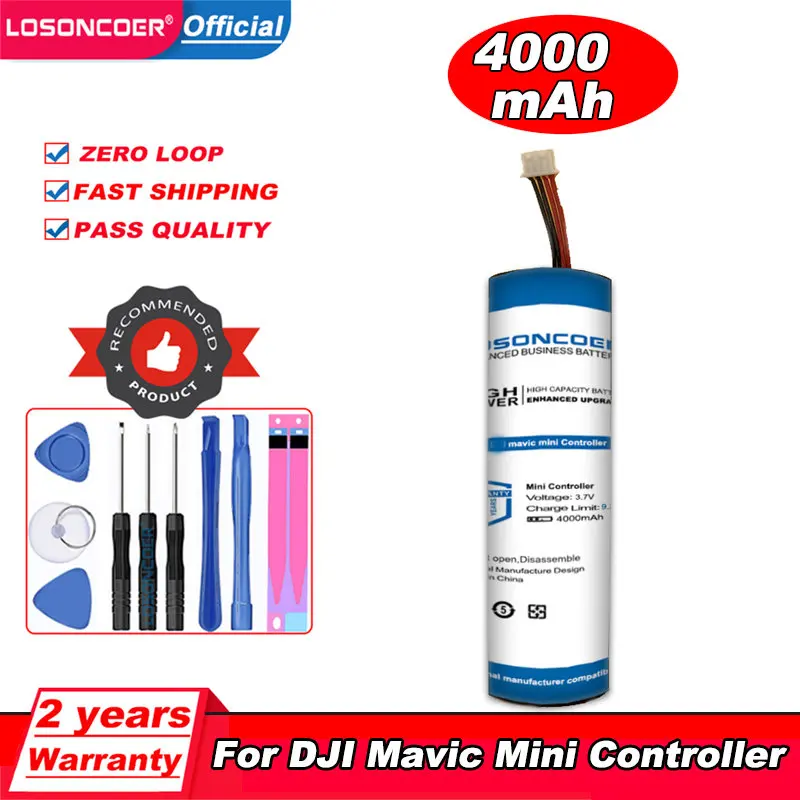 Original Losoncoer 4000mah Remote Battery For Dji Mavic Mini 1 ...