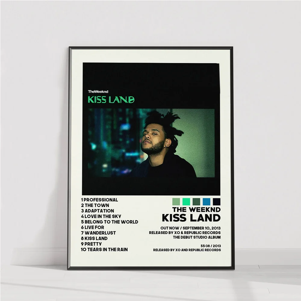 The Weeknd Kiss Land Album Art