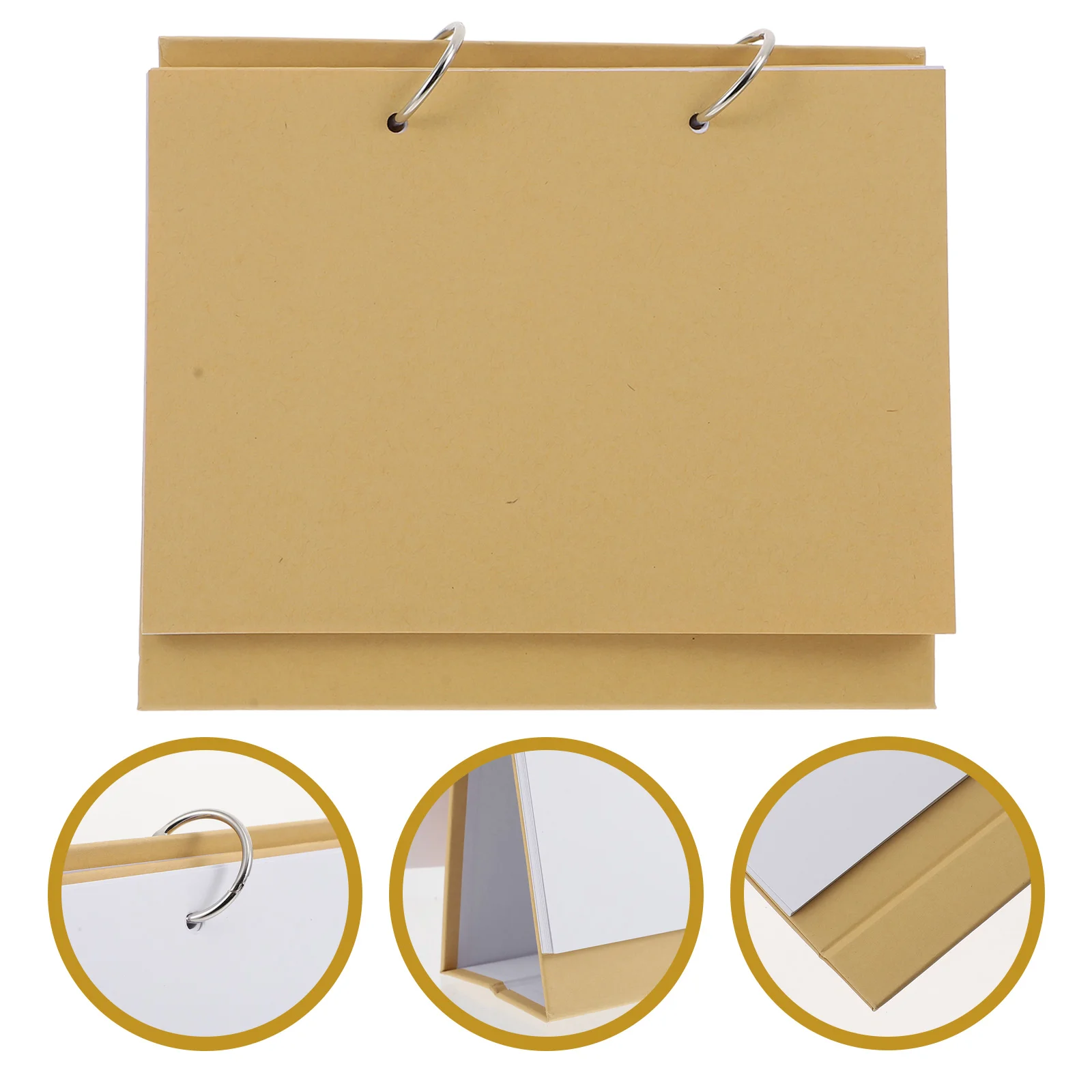 Blank-Desk-Calendar-Desktop-Making-Loose-leaf-DIY-Painting-Book ...