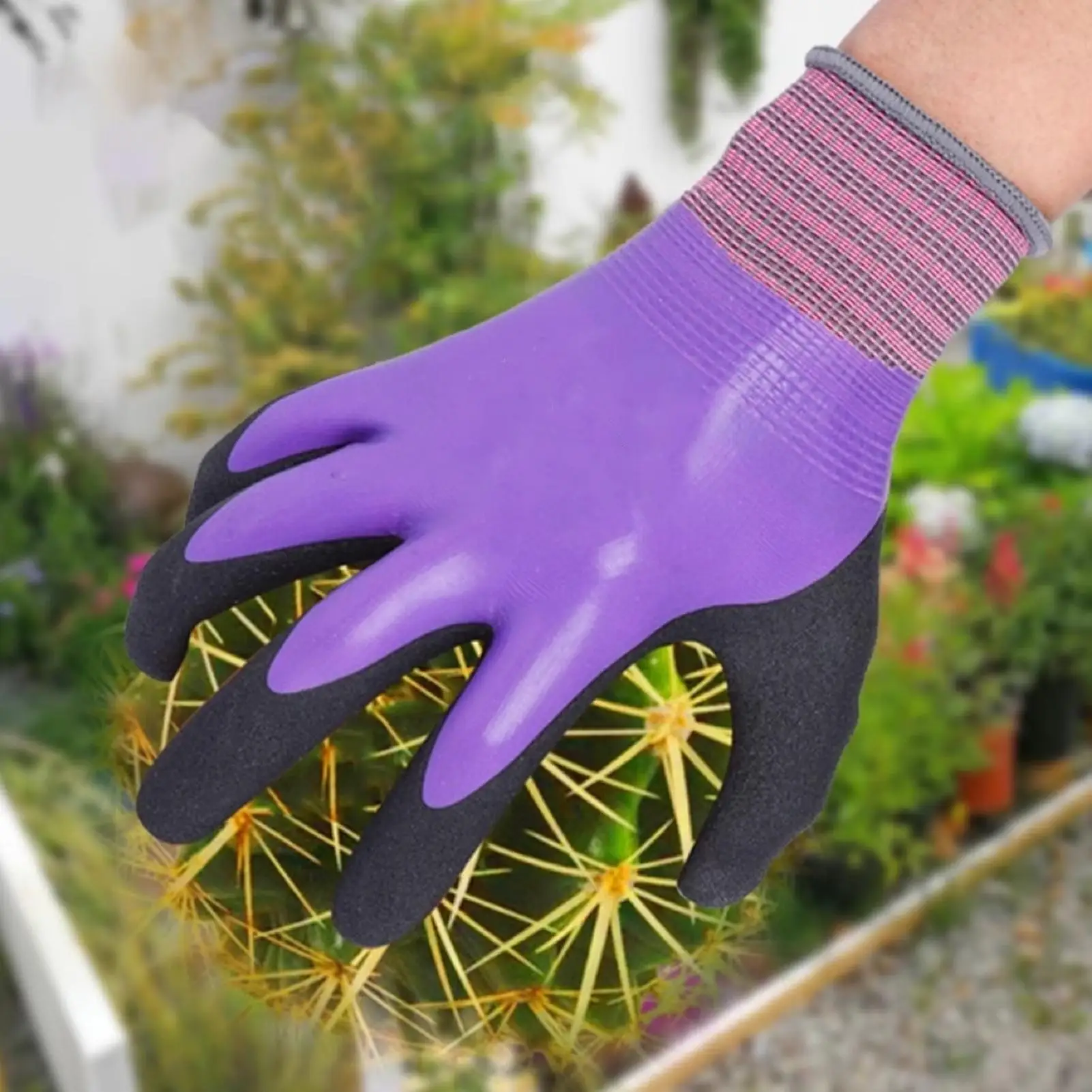 Latex Gloves protective work gloves Safety Work Gloves for Women Work ...
