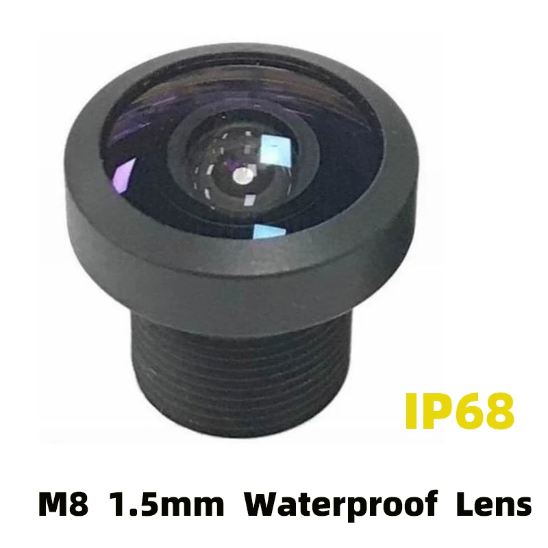 Waterproof Fisheye Lens IP68 1.5mm 1/3" HD 5.0MP 200 Degree MTV M8 ...