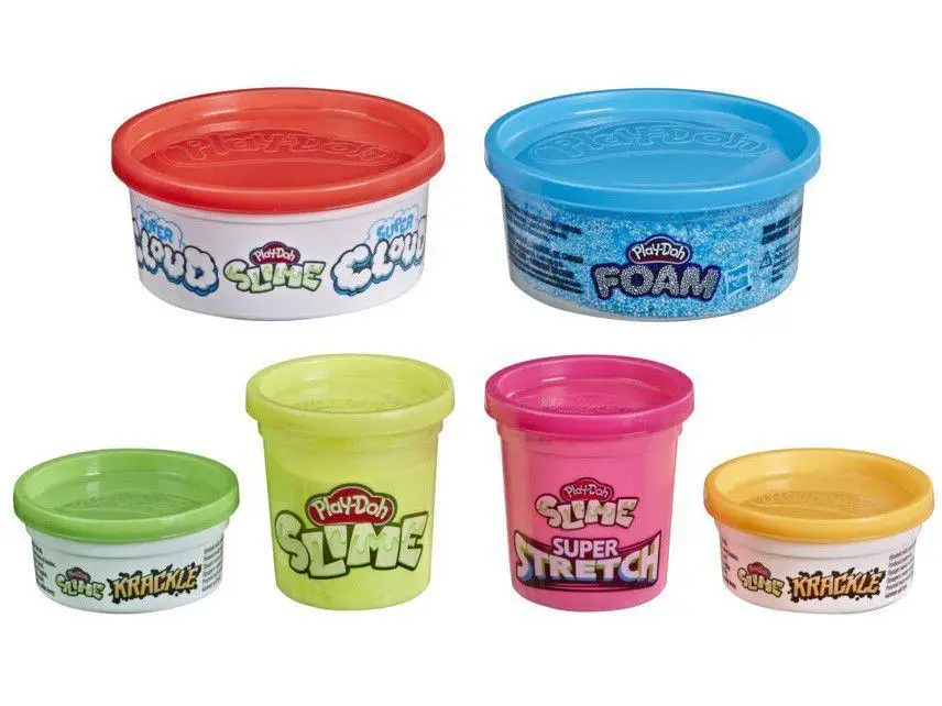 Conjunto de Slimes Mundo de Texturas Play-Doh - AliExpress 26