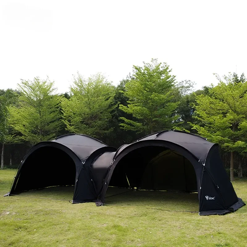 Outdoor-Camping-Dome-Canopy-can-be-Expanded-Big-Tent-Camping-Rain-and ...