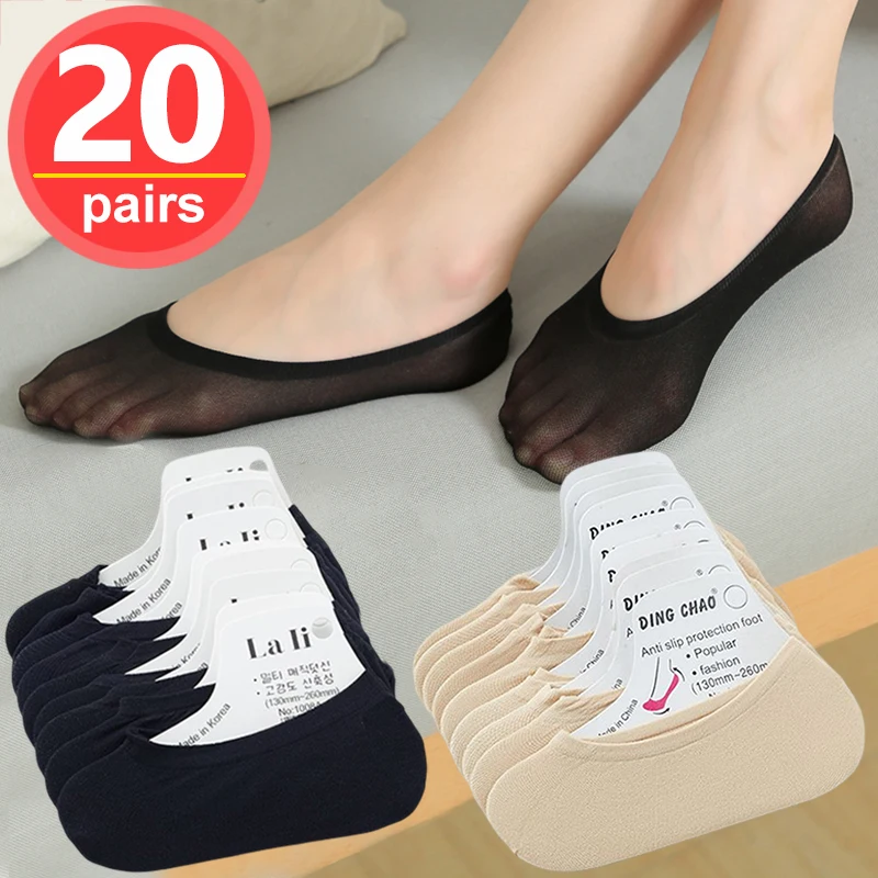Women-Sock-Slippers-Invisible-Socks-Women-Footsies-Shoe-No-Show-Socks ...