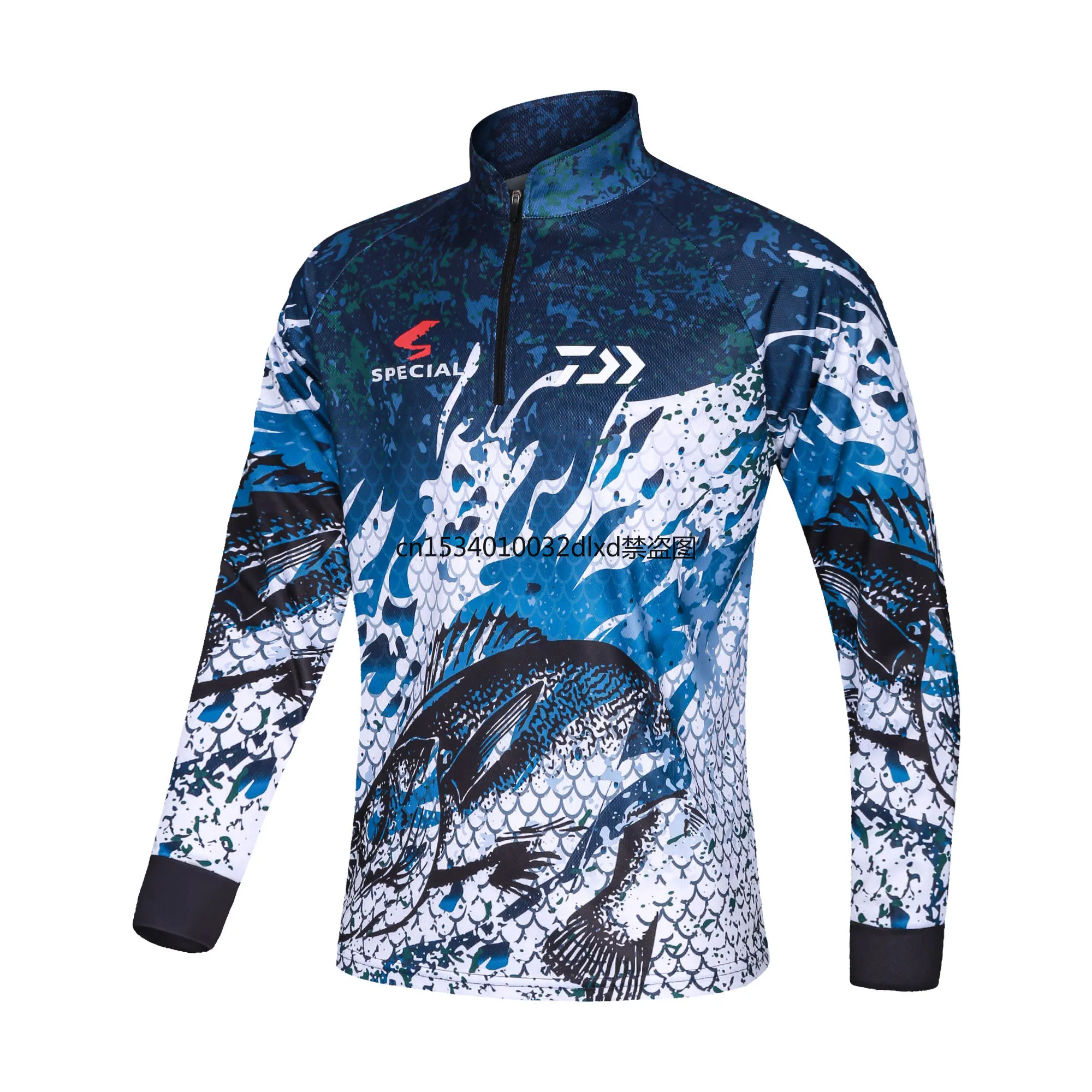 2024 New Men A Sports Fishing Clothing Outdoor Mesh Breathable Hooded ...