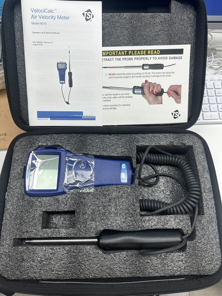 Gas-Analyzer-meter-tester-American-TSI-9515-thermal-anemometer-digital ...