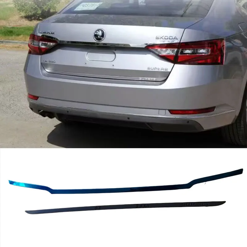 Car sticker For Skoda Superb 2007-2012-2019 Rear Boot Door Trunk Cover ...