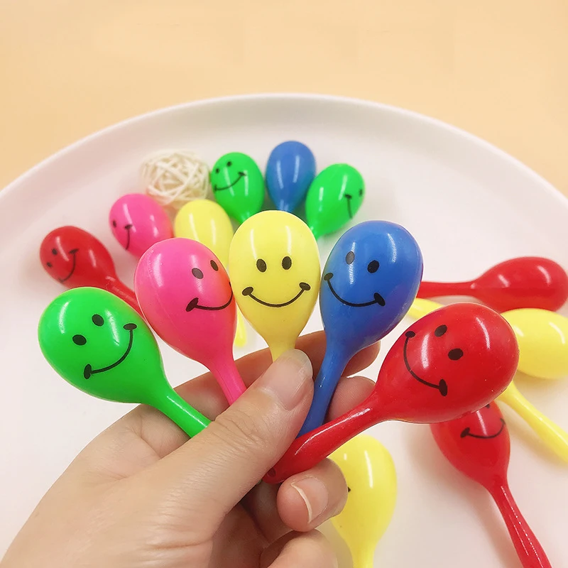20Pcs Mini Colorful Maracas Musical Instrument Rattle Shaker Toys for ...