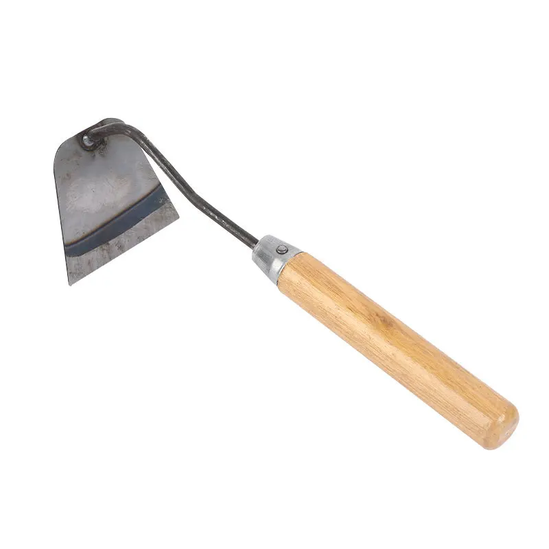 Multifunctional-Small-Hoe-With-Wooden-Handle-Household-Flower-Hoe ...