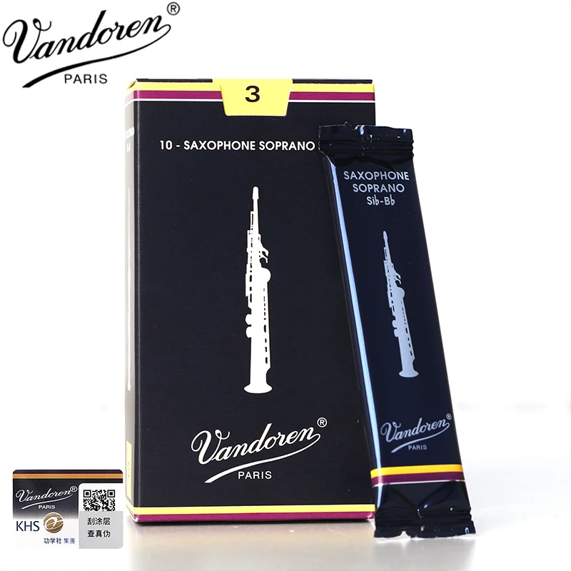 FRANCE Vandoren Classical Blue box Bb Soprano saxophone reeds ...