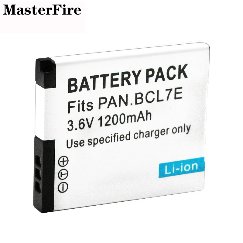 2-10PCS DMW-BCL7 BCL7E 3.6V 1200mah Replacement Battery DMW-BCL7E for ...